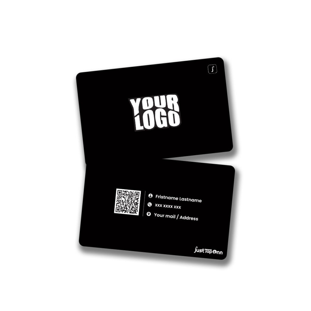 Black NFC Business Card